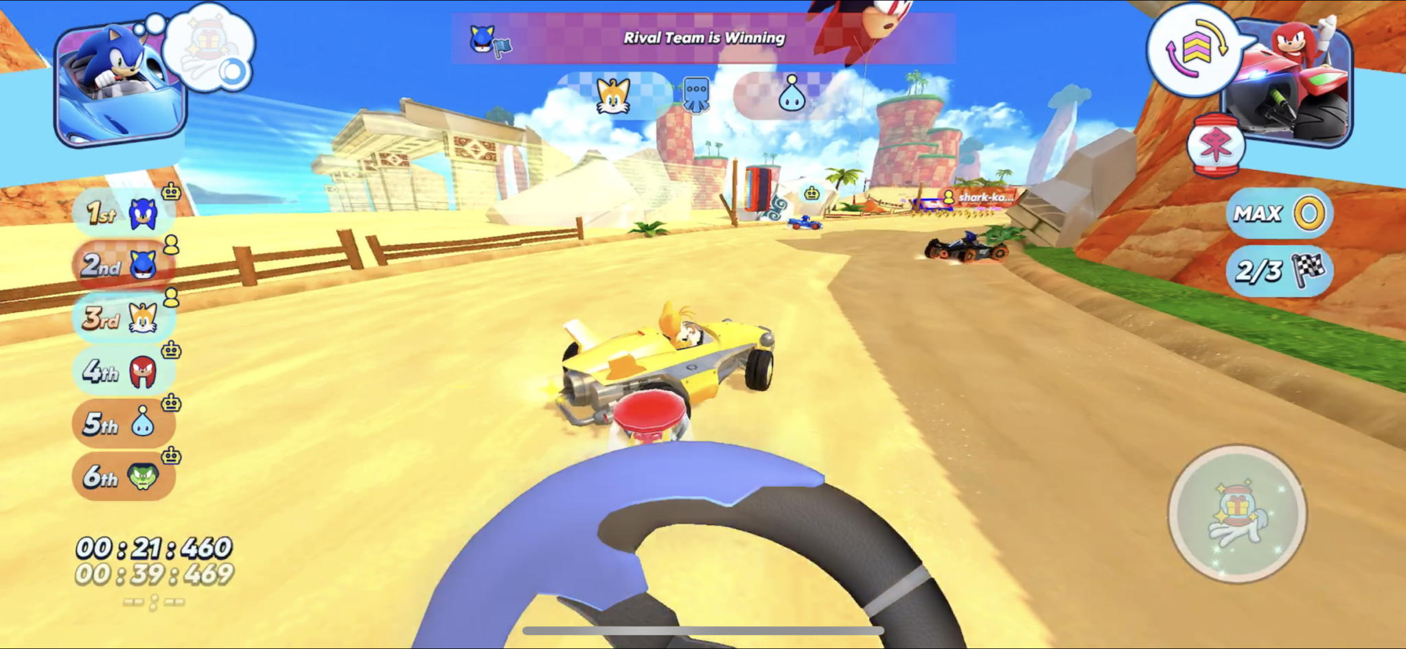 Sonic Racing Review - The Casual App Gamer