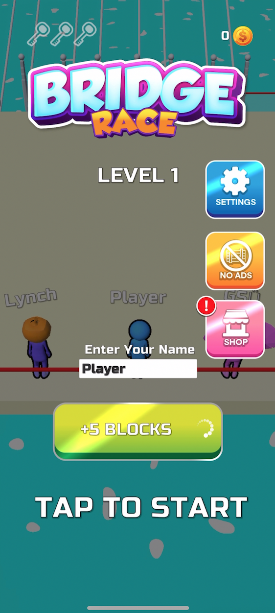 Bridge Race Review - The Casual App Gamer