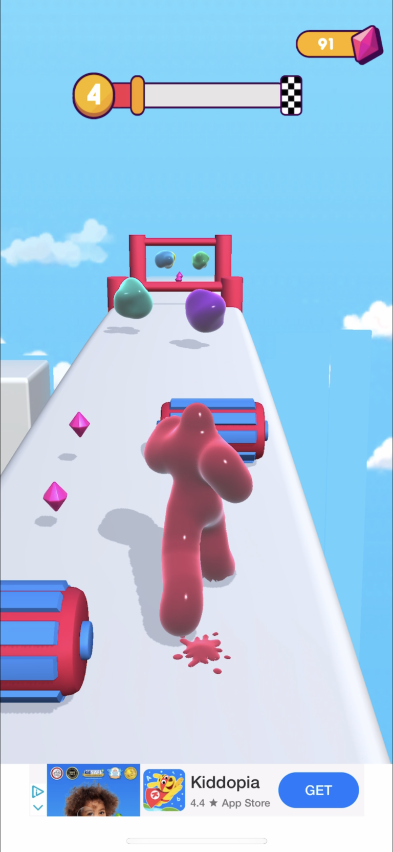 Blob Runner 3D Review - The Casual App Gamer