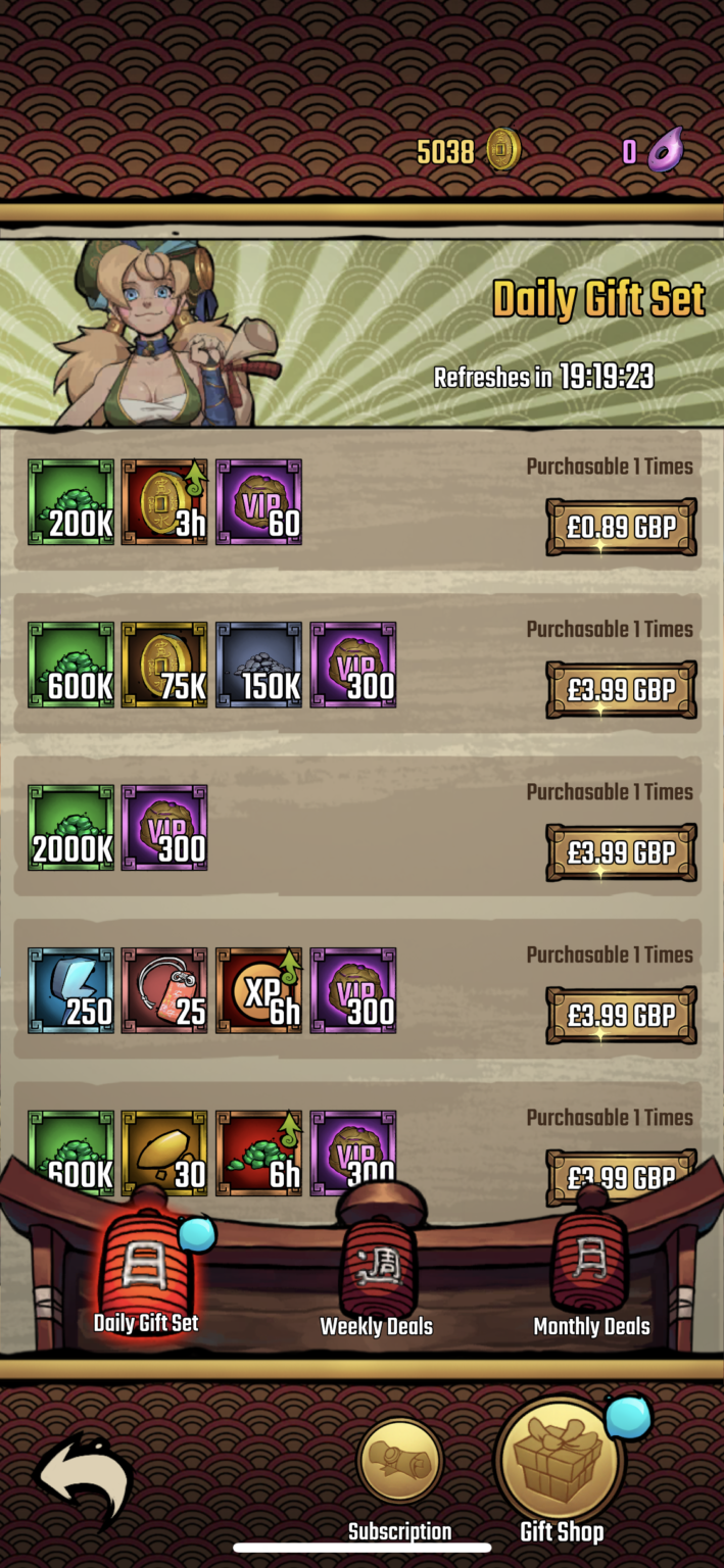 Demon Blade Review - The Casual App Gamer