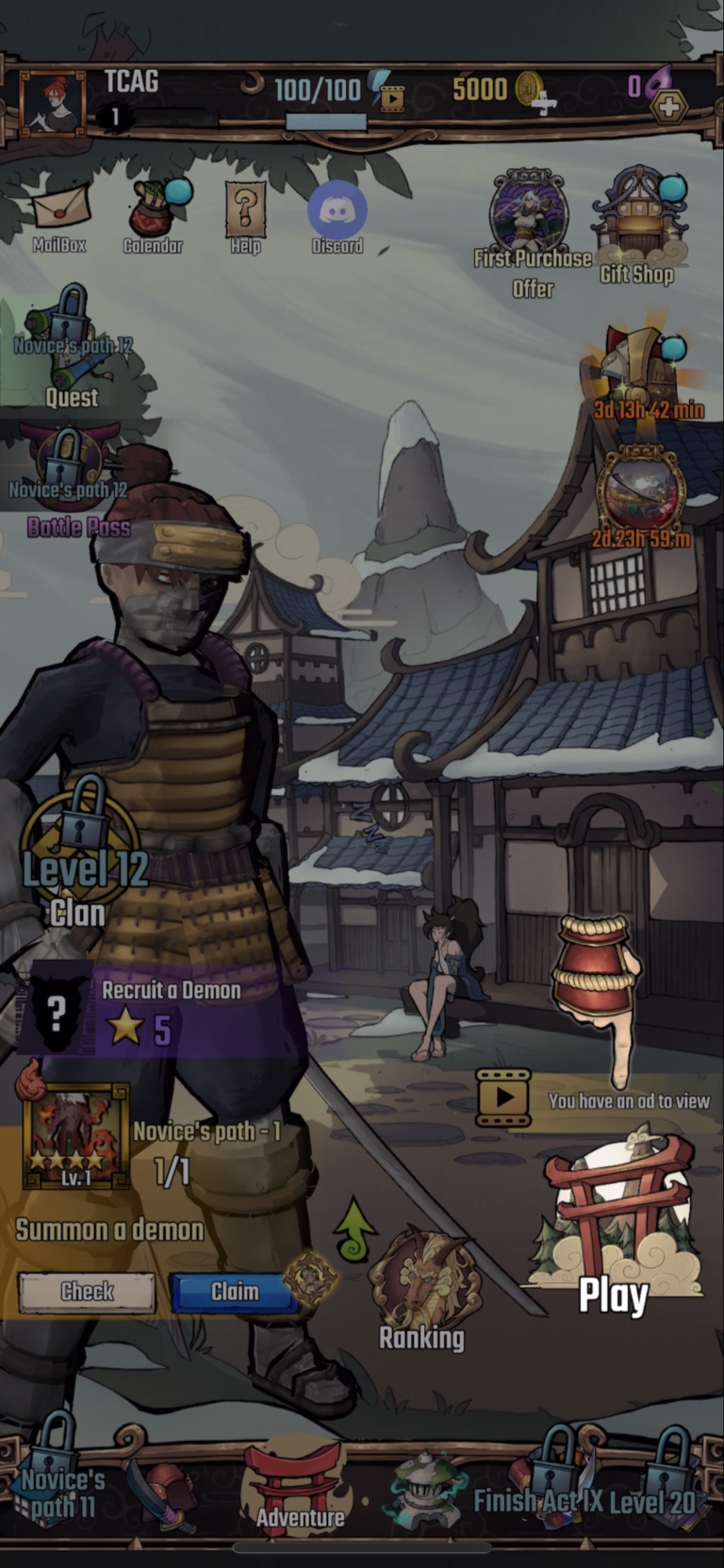 Demon Blade Review - The Casual App Gamer